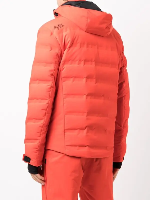 Aztech Mountain Nuke Suit Down Ski Jacket - Orange