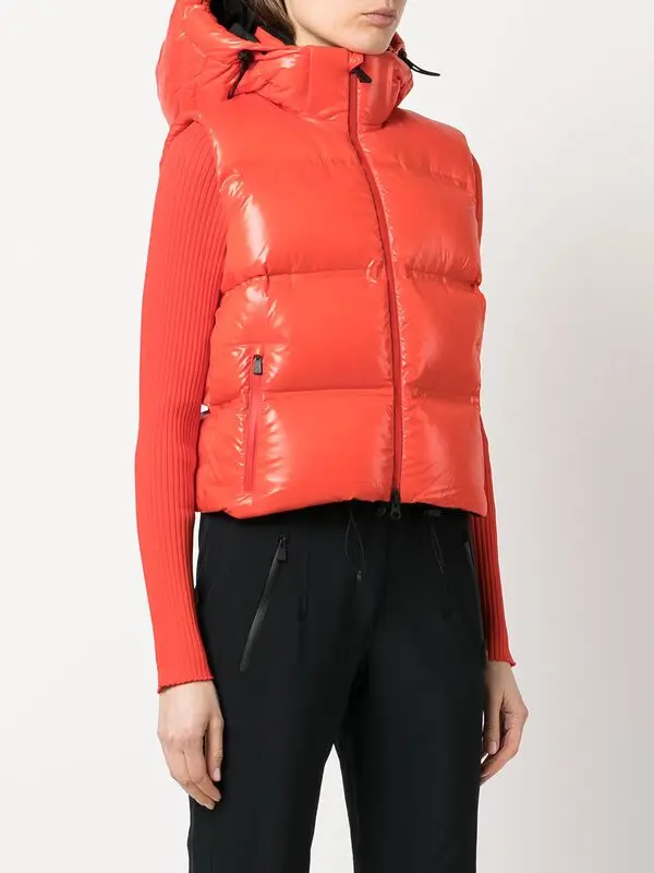 Aztech Mountain Snowbird Padded Vest - Red
