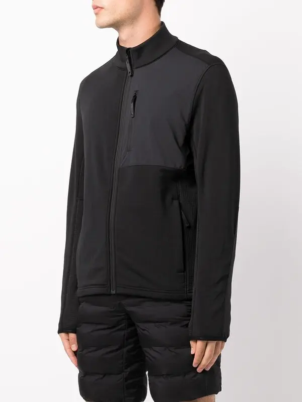 Aztech Mountain Panelled Fleece Jacket - Black