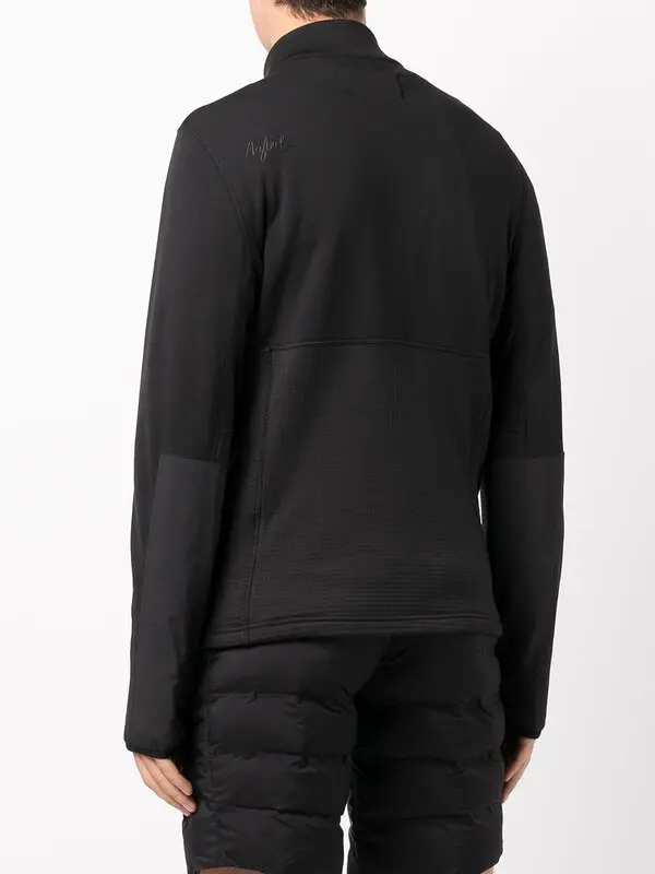 Aztech Mountain Panelled Fleece Jacket - Black