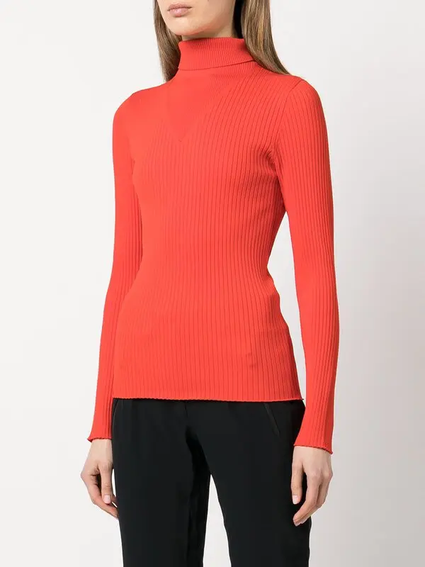 Aztech Mountain El Paradiso Roll Neck Sweater - Orange