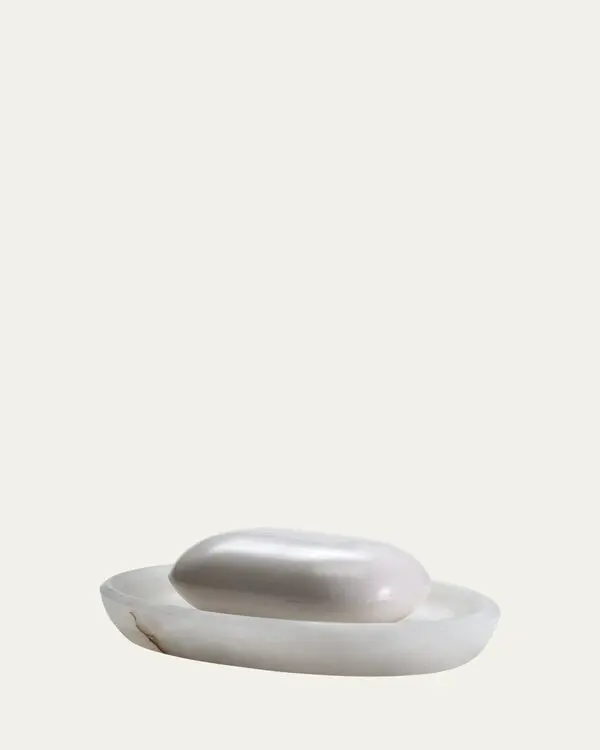 LABRAZEL Alisa Alabaster Soap Dish