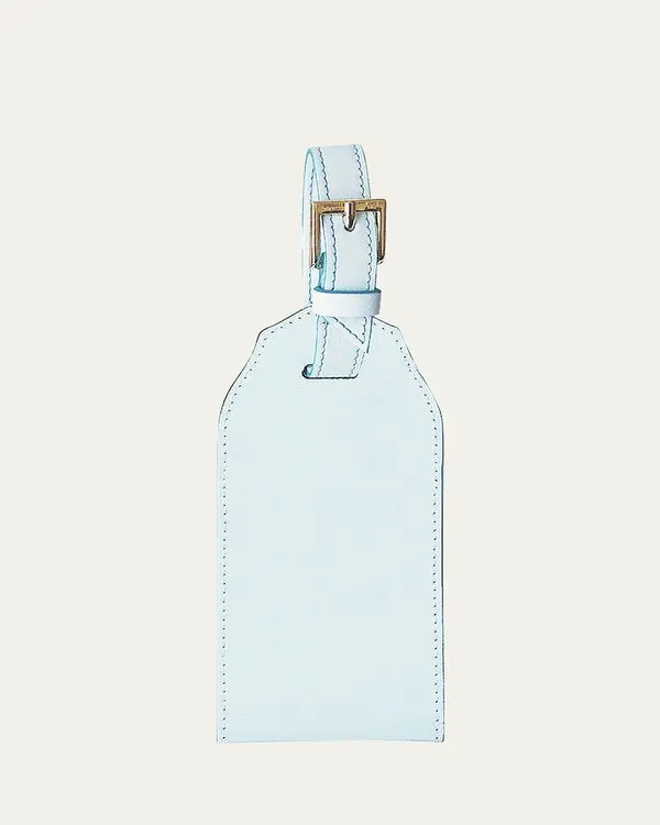 BELL'INVITO Monogram Luggage Tag - Cielo