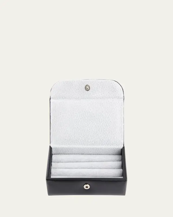 ROYCE NEW YORK Personalized Leather Cufflink Case
