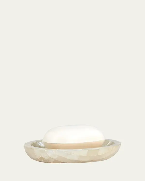 LABRAZEL White Agate Soap Dish