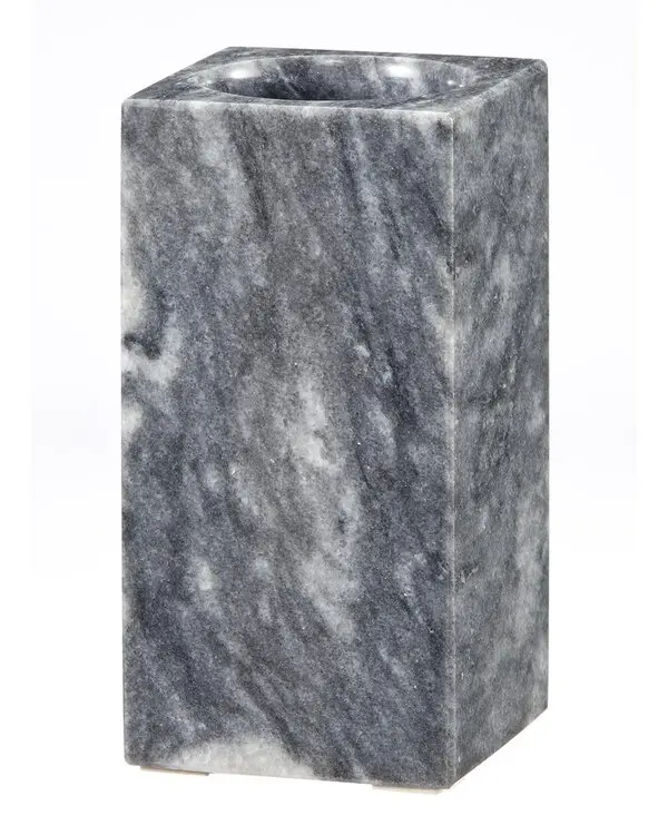 MARBLE CRAFTER Myrtus Collection Square Marble Tumbler