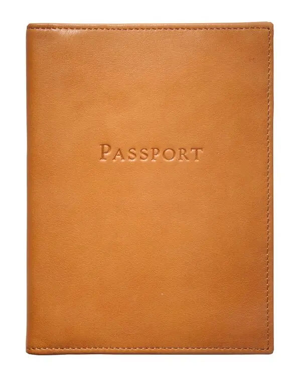 GRAPHIC IMAGE Passport Cover - British Tan