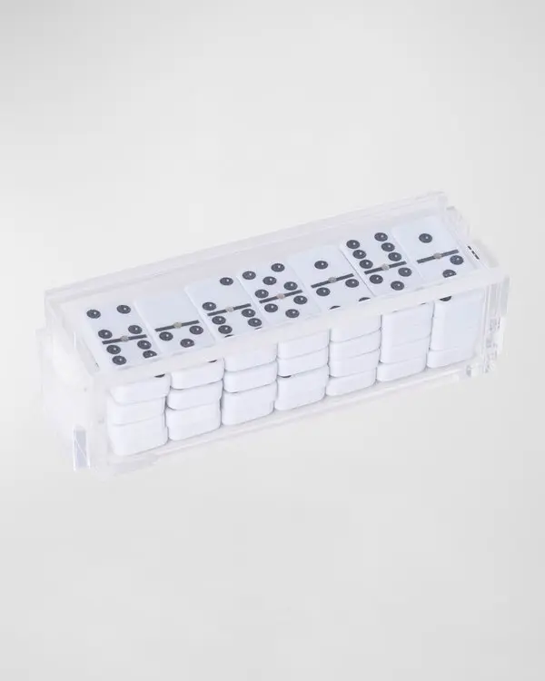 BEY-BERK - Danny Acrylic Domino Set
