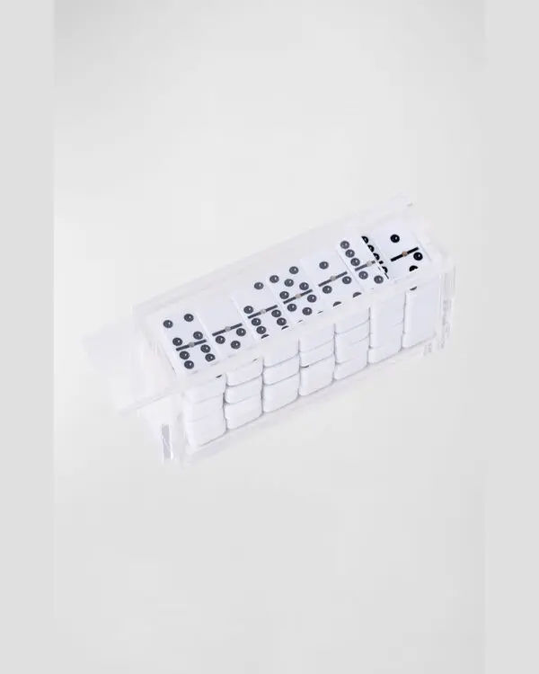 BEY-BERK - Danny Acrylic Domino Set