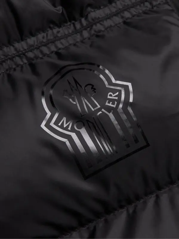 Moncler Logo-print Quilted Shell Down Hooded Jacket