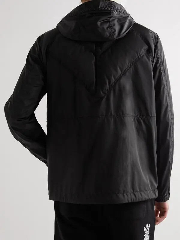 Moncler Gentle Monster Logo-appliquéd Shell Hooded Down Jacket