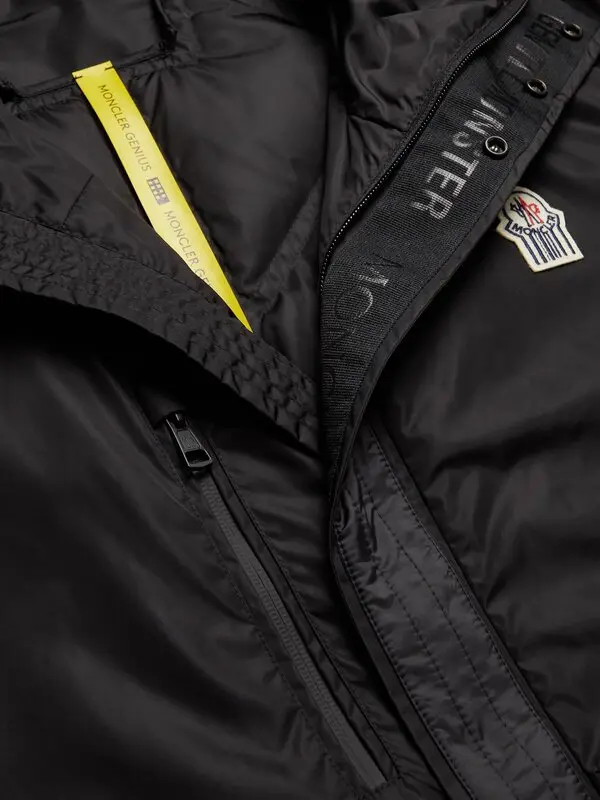 Moncler Gentle Monster Logo-appliquéd Shell Hooded Down Jacket