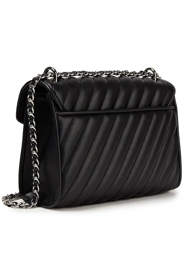Michael Kors Quilted Shoulder Bag - Black