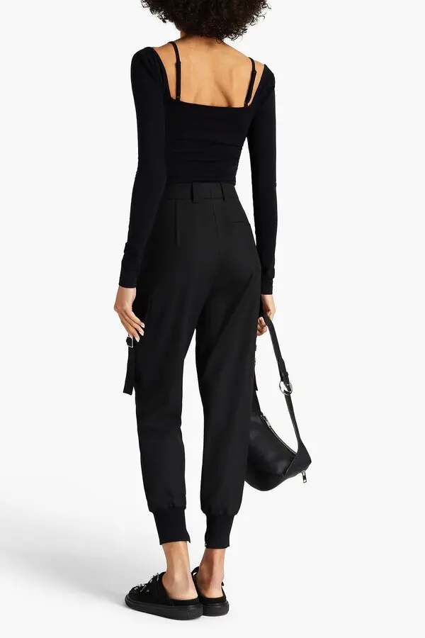 Helmut Lang Stretch-jersey Top