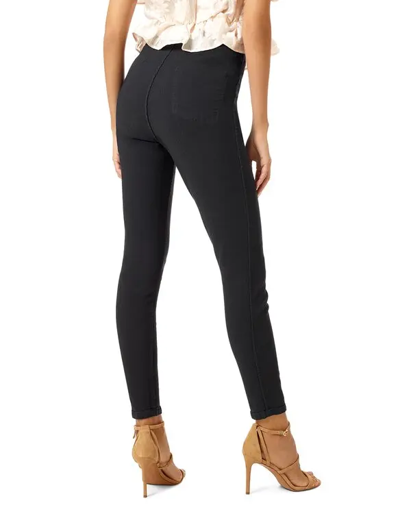 Hue Reversible Denim Leggings - Deep Blue