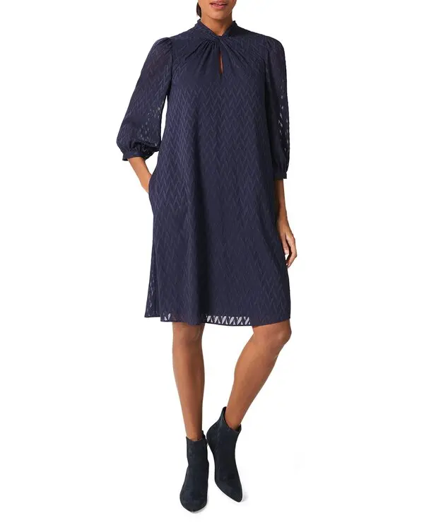 HOBBS LONDON Faye Printed Swing Dress