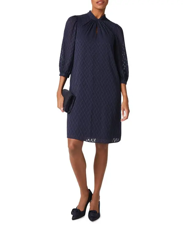 HOBBS LONDON Faye Printed Swing Dress