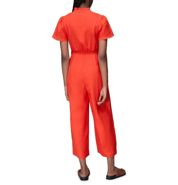 Whistles Emmie Linen Jumpsuit