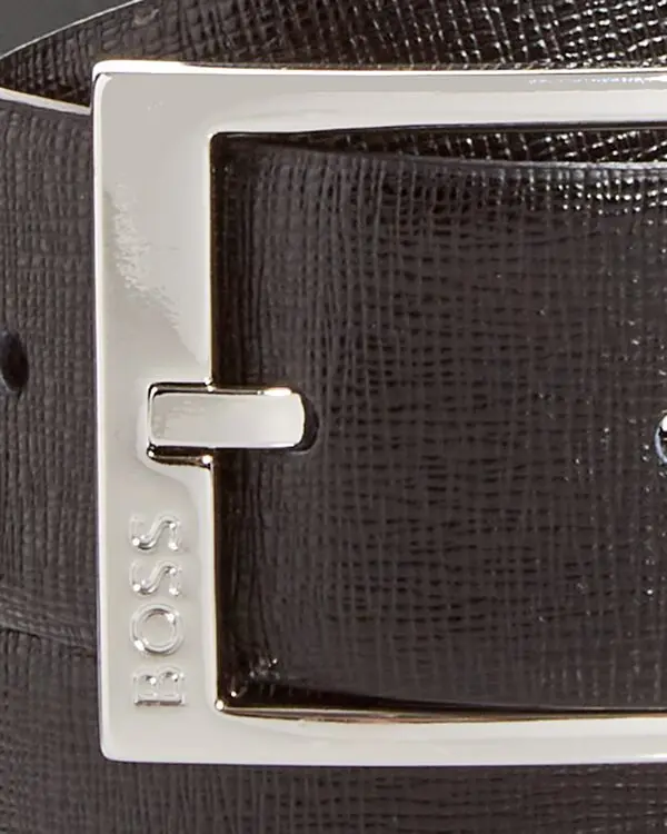 BOSS Clo Embossed Leather Belt