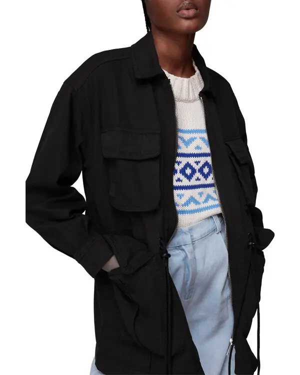 Whistles Carly Cargo Military Jacket