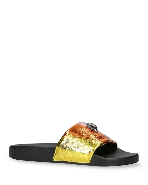 Kurt Geiger Meena Eagle Slide Sandals - Open Miscellaneous