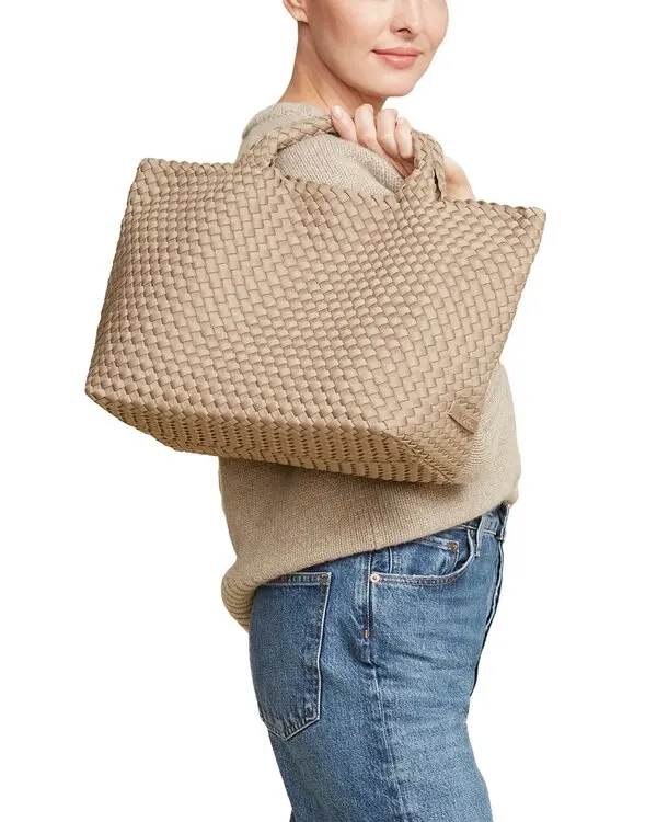 NAGHEDI St. Barths Medium Tote - Cashmere