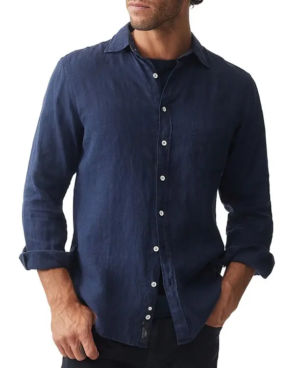 Rodd & Gunn Coromandel Linen Shirt - Navy