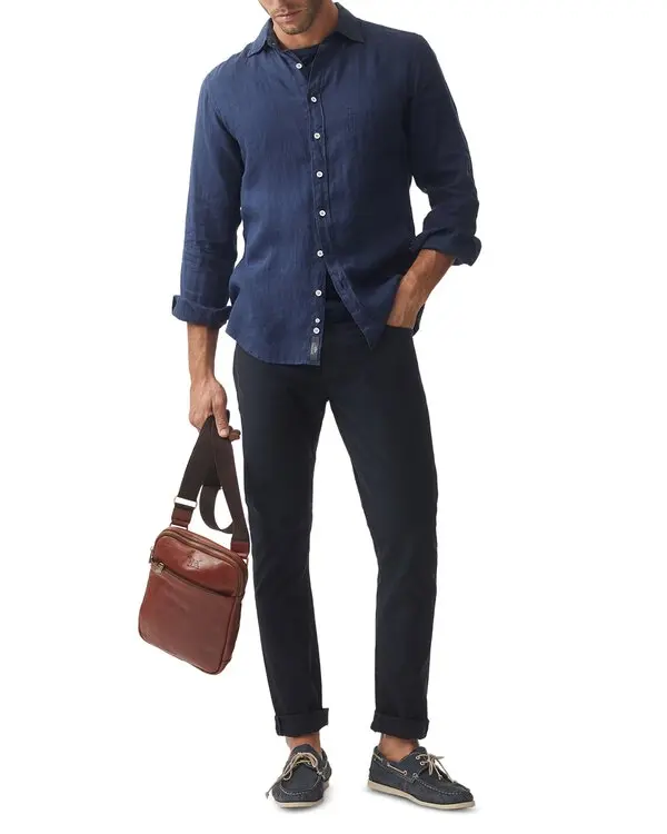 Rodd & Gunn Coromandel Linen Shirt - Navy