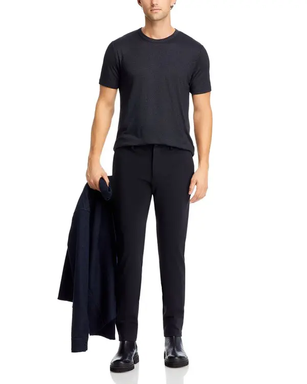 Theory Zaine Slim Straight Stretch Pants - Black