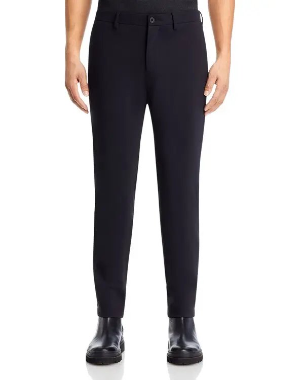 Theory Zaine Slim Straight Stretch Pants - Black