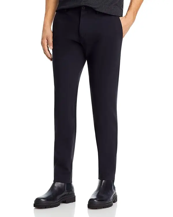 Theory Zaine Slim Straight Stretch Pants - Black