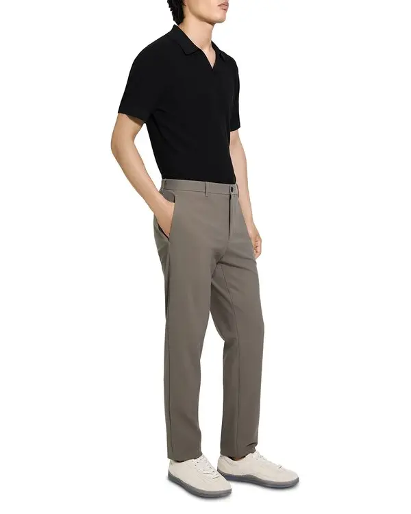Theory Zaine Slim Straight Stretch Pants - Morel