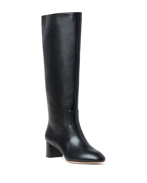 LOEFFLER RANDALL Gia Leather Knee-high Boots - Black