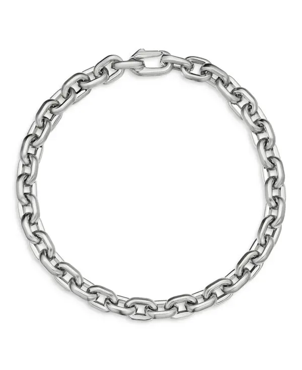 David Yurman Deco Chain Link Bracelet - Silver