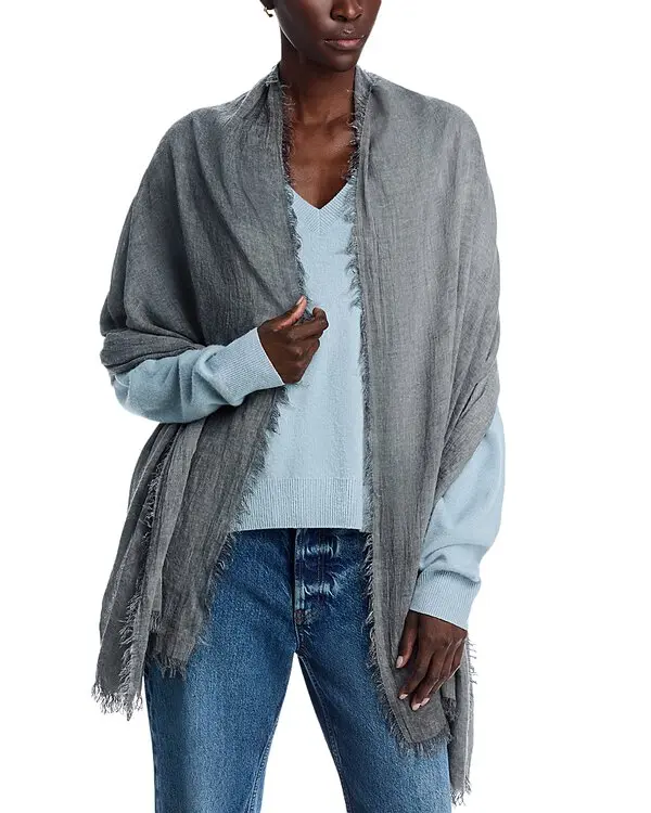 V. Fraas Fraas Crinkle Wash Wrap Exclusive - Grey