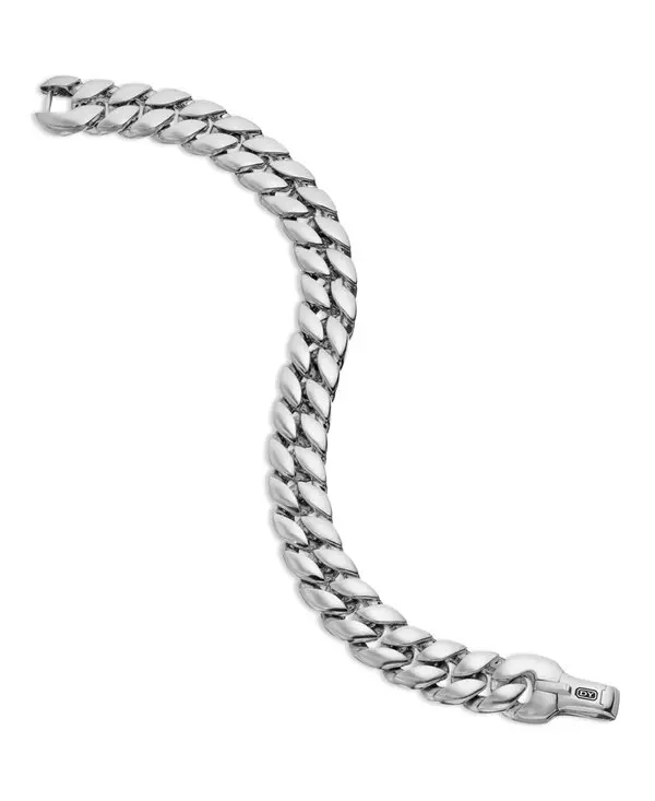 David Yurman Curb Chain Bracelet - Silver