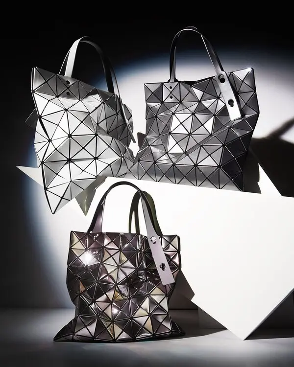 Issey Miyake Lucent Tote - Silver Metallic