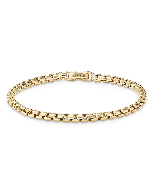 David Yurman 18k Yellow Bel Aire Chain Bracelet - Gold