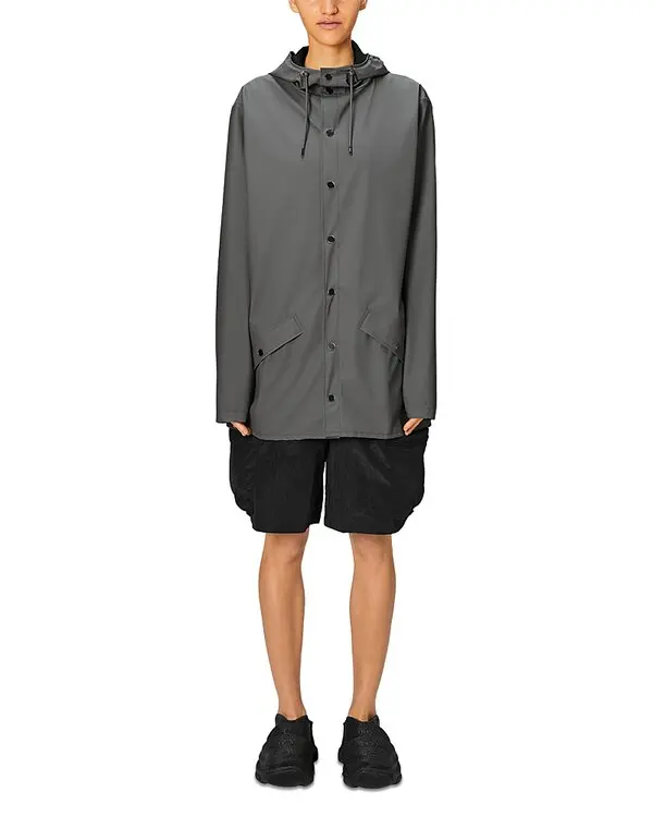 Rains Waterproof Rain Jacket - Grey