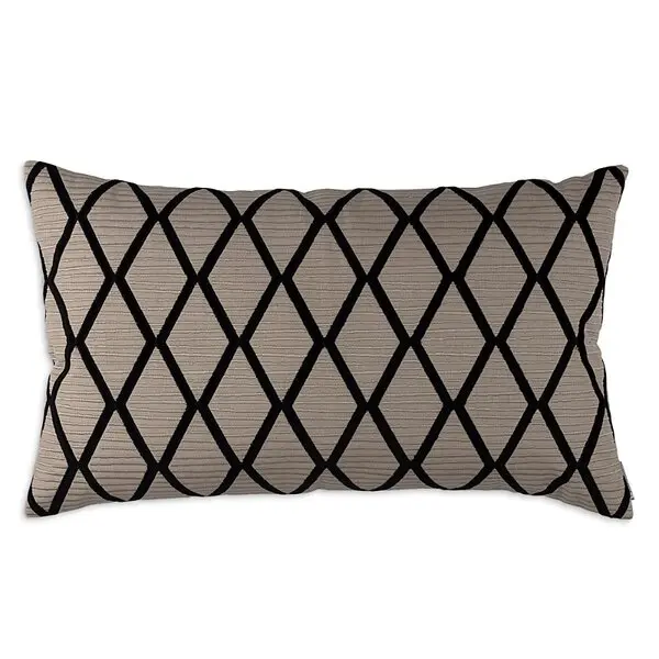 LILI ALESSANDRA Brook Linen Decorative Pillow X 30 - Natural/black