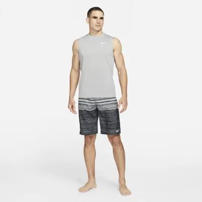 Nike Heathered Sleeveless Hydroguard Swim Shirt