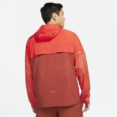 Nike Windrunner Running Jacket - Habanero Red,rugged Orange,habanero Red