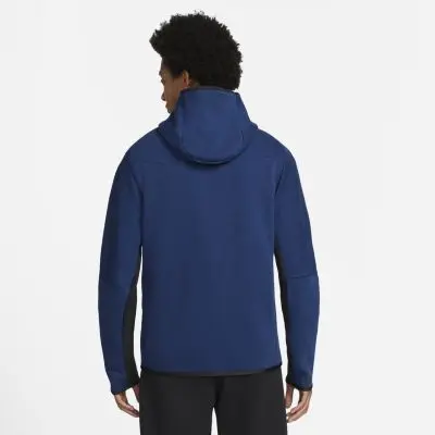 Nike Fc Barcelona Tech Fleece Windrunner Full-zip Hoodie