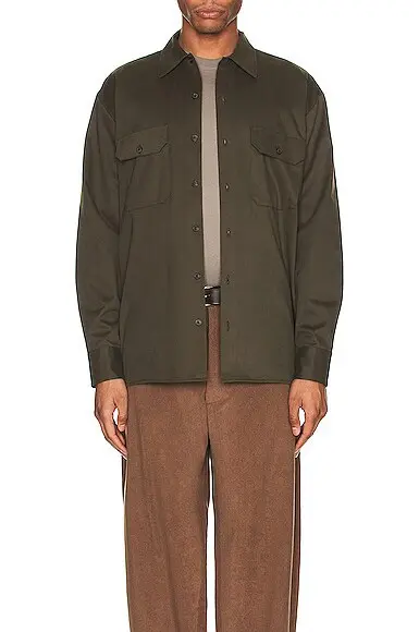 GHIAIA Cotton Working Shirt