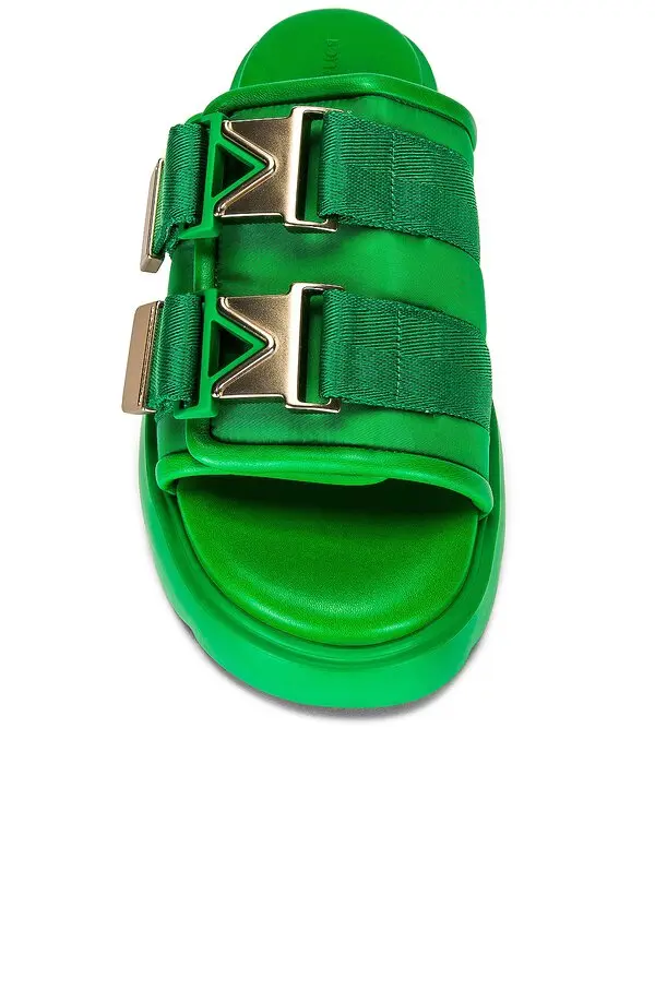Bottega Veneta Flash Buckle Sandals - Grass