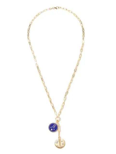 FOUNDRAE 18kt Resilience And Karma Diamond Necklace