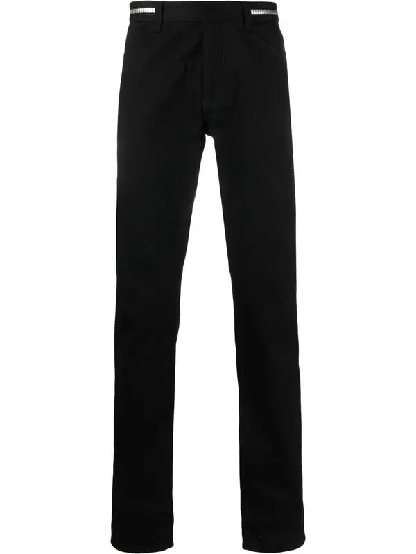 Givenchy 4g Chain-embellished Skinny Jeans