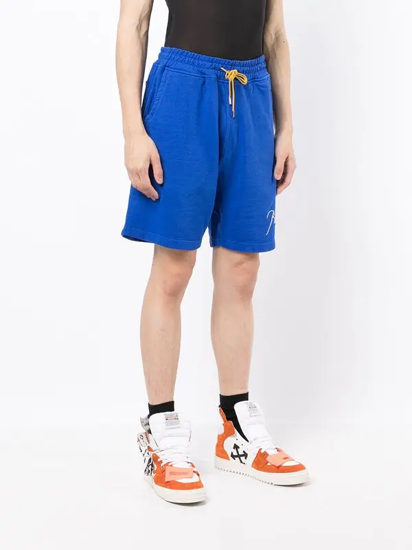Rhude Embroidered Logo Drawstring Shorts