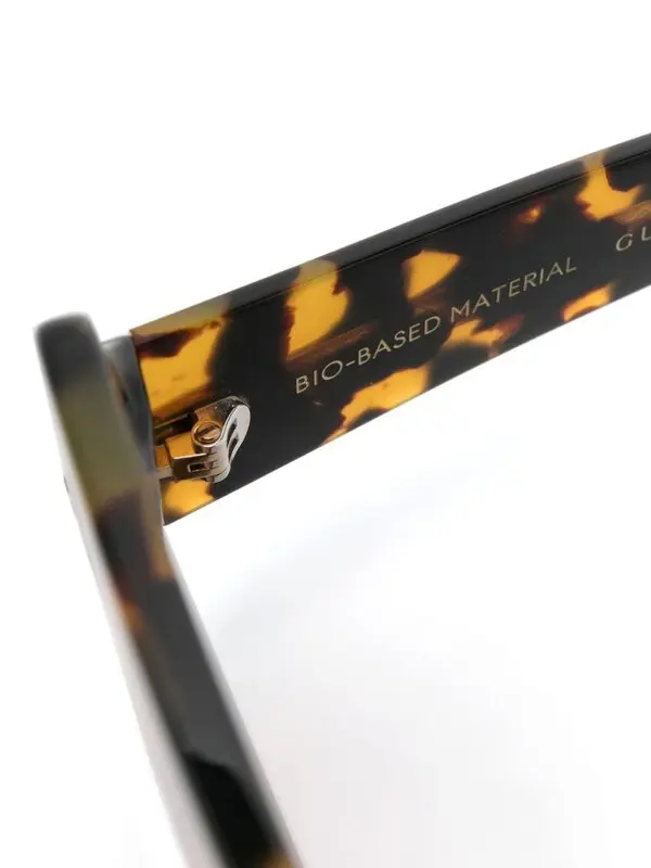 Gucci Oversized Tortoiseshell-frame Sunglasses