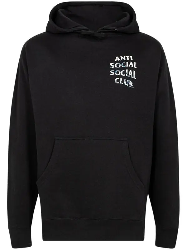 Anti Social Social Club Tonkotsu Japan Exclusive Hoodie In Black